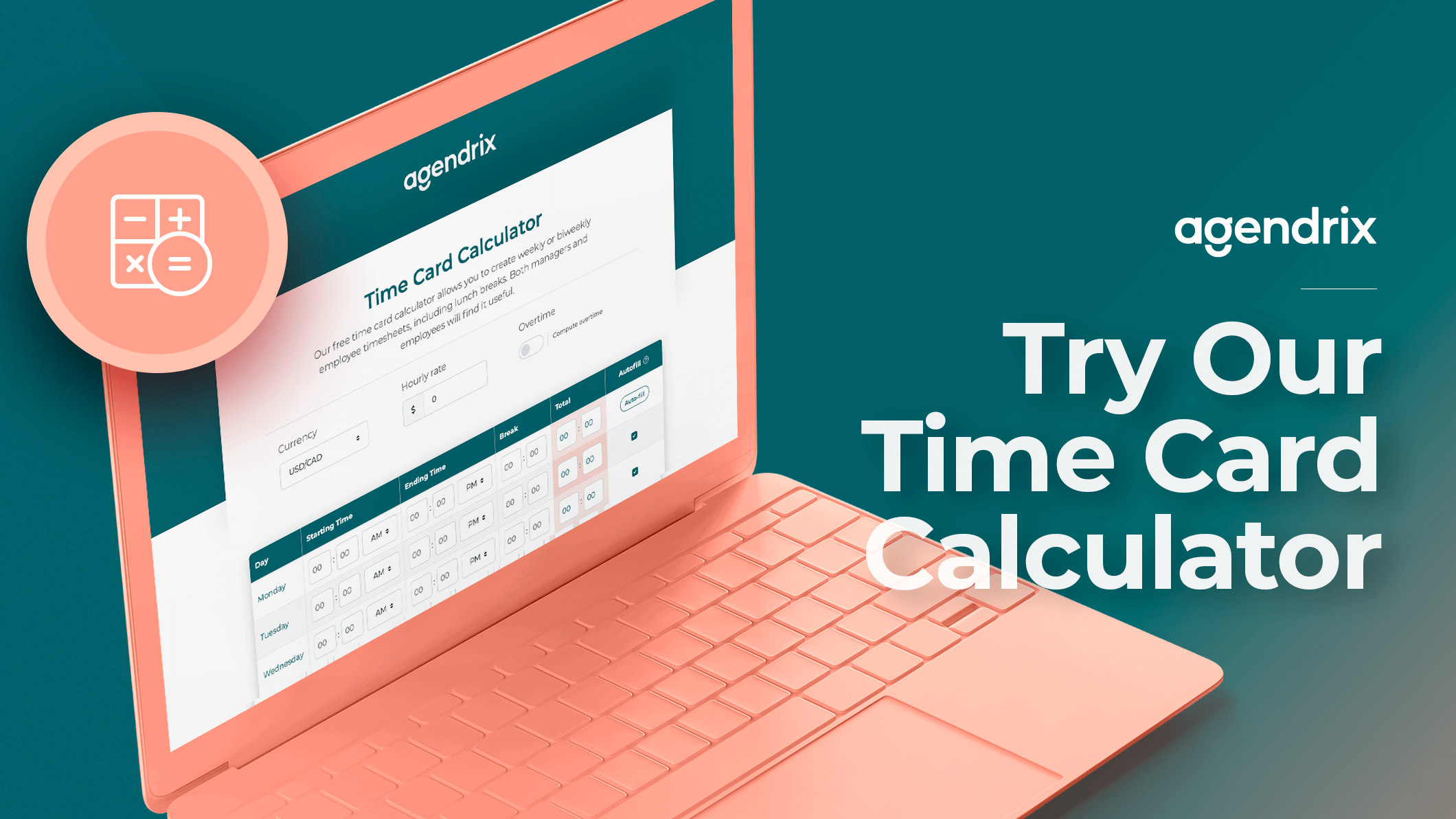 Time Card Calculator - Agendrix